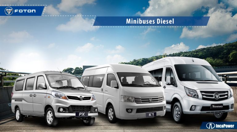 Minibuses diesel Foton Perú - Foton